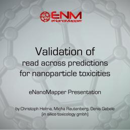 eNanoMapper | Computational infrastructure for toxicological data management of engineered ...
